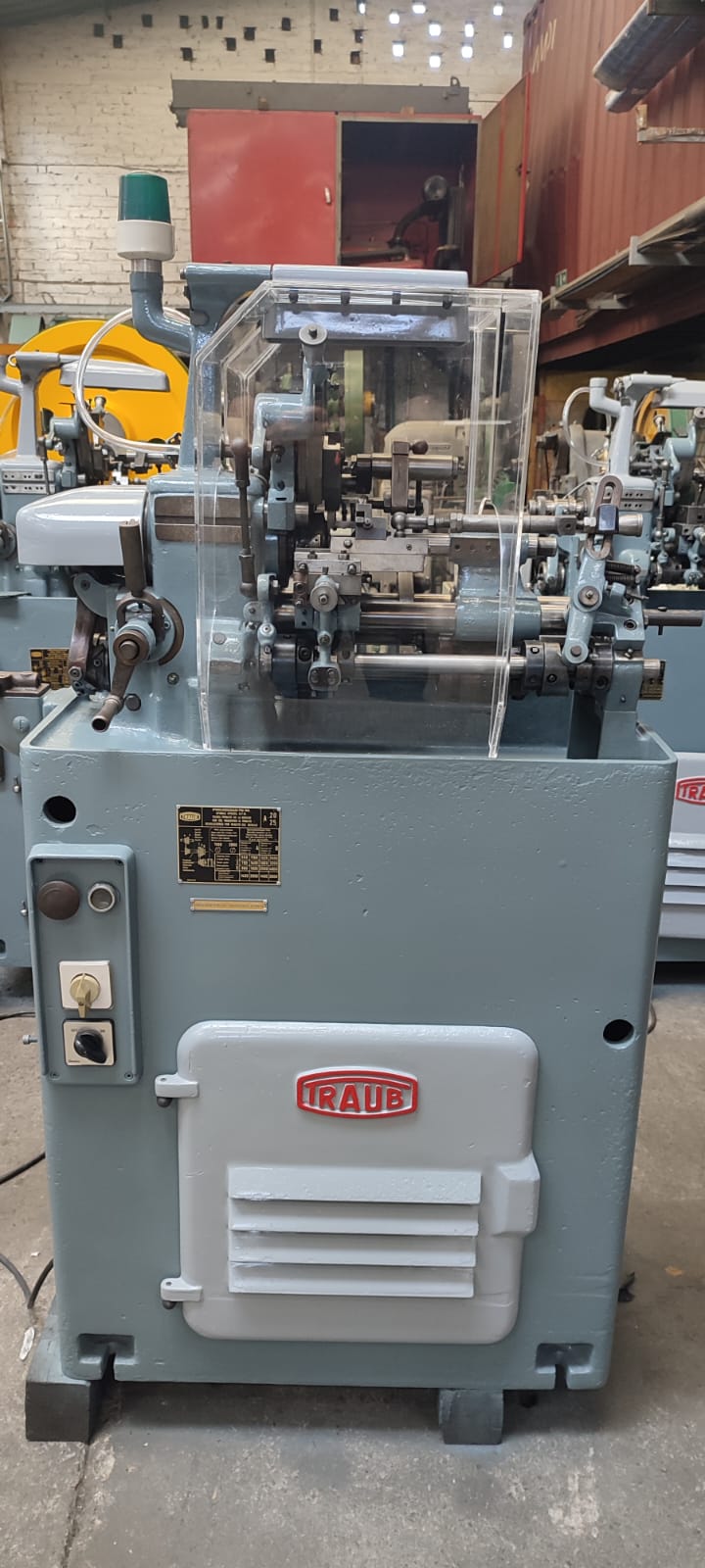 Torno Automático Traub A15 Con Cilindrador
